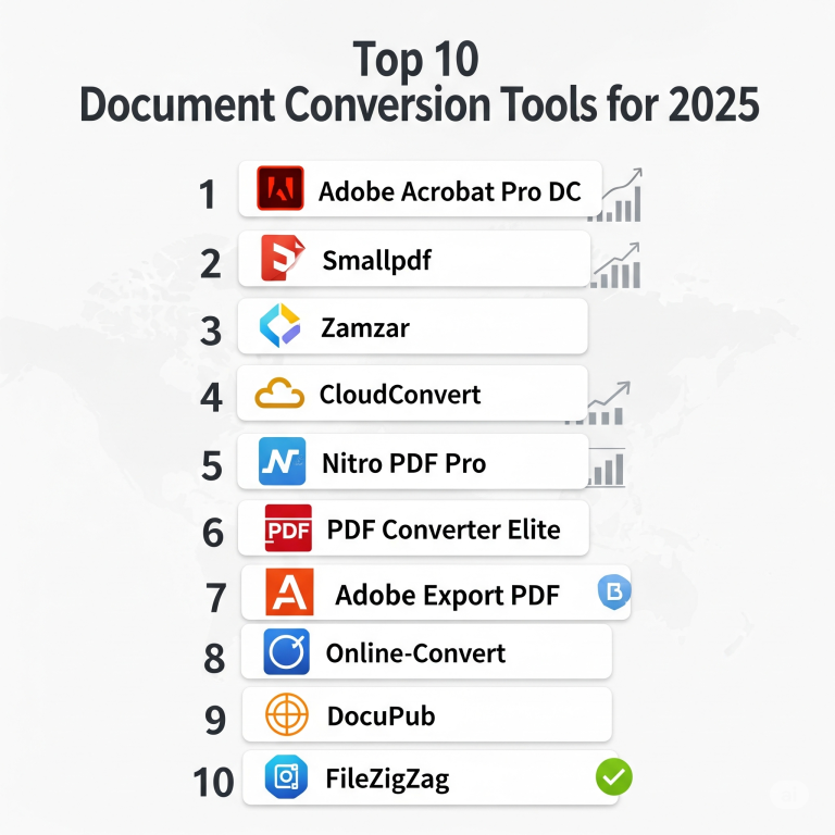Top 10 Document Conversion Tools in 2025: Features, Pros, Cons & Comparison - Cotocus