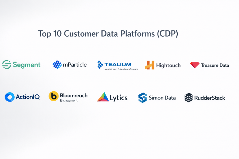 Top 10 Customer Data Platforms (CDP): Features, Pros, Cons & Comparison ...