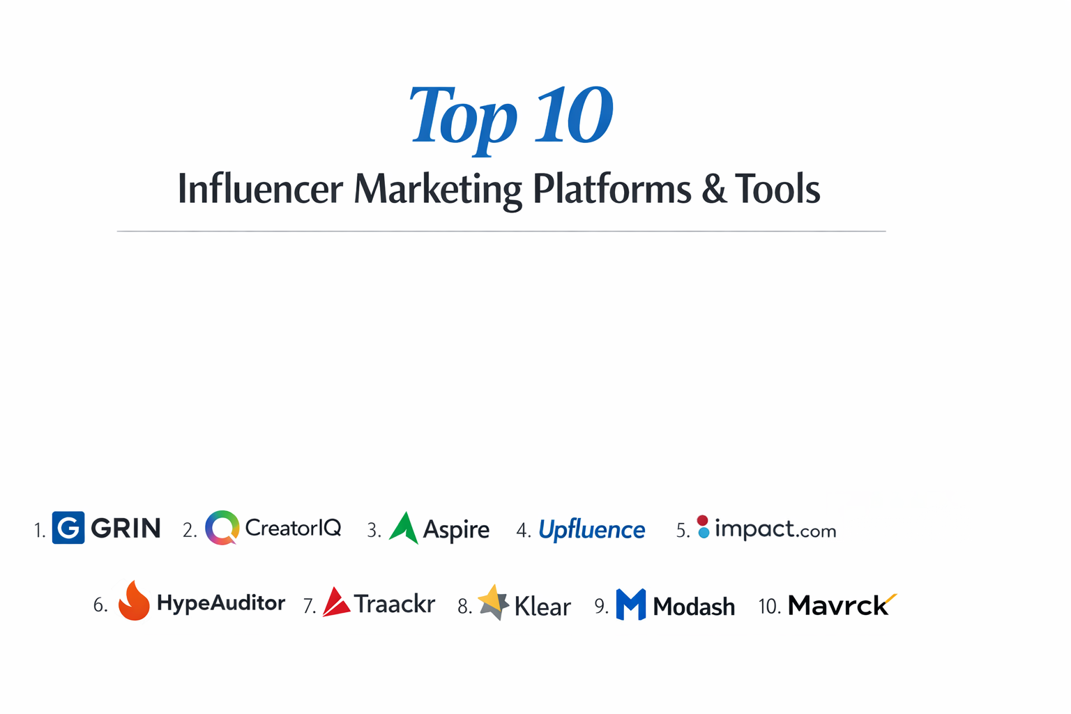 Top 10 Influencer Marketing Platforms: Features, Pros, Cons ...