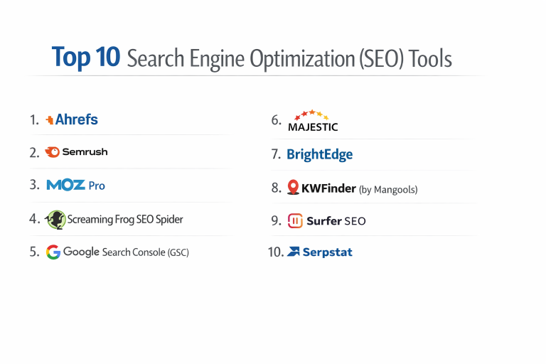 Top 10 Search Engine Optimization (SEO) Tools: Features, Pros, Cons ...