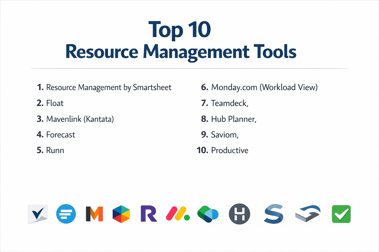 Top 10 Resource Management Tools: Features, Pros, Cons & Comparison ...
