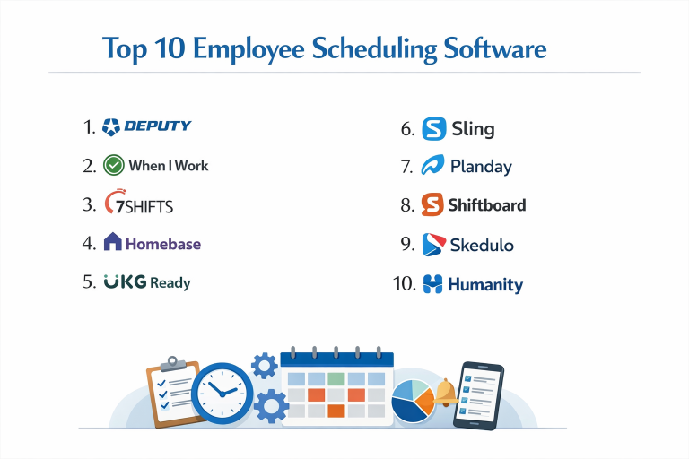 Top 10 Employee Scheduling Software: Features, Pros, Cons & Comparison ...