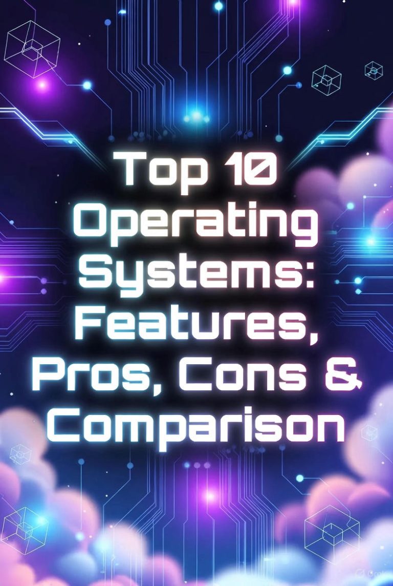 Top 10 Operating Systems: Features, Pros, Cons & Comparison - Cotocus
