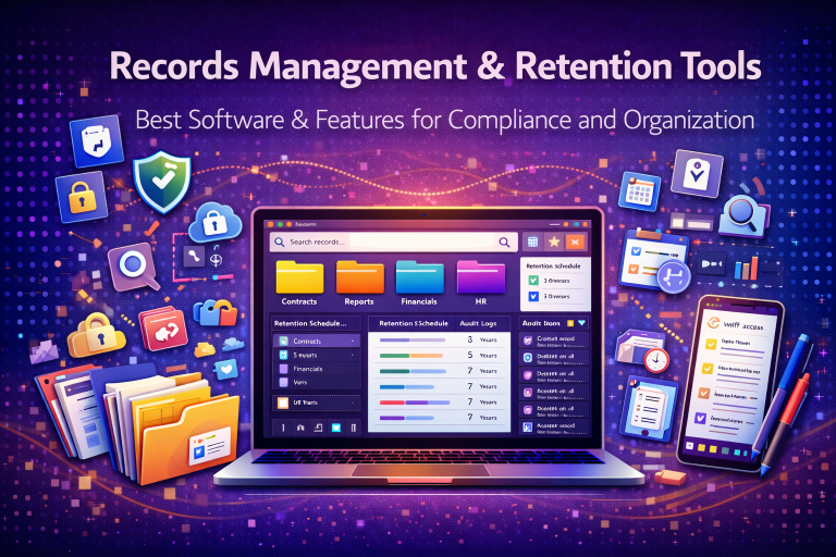 Top 10 Records Management & Retention Tools: Features, Pros, Cons ...