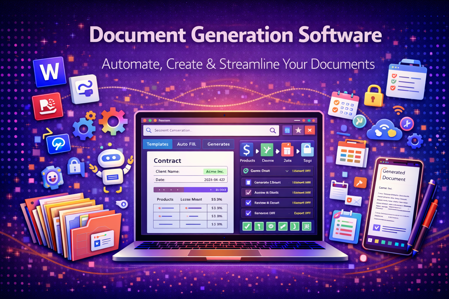 Top 10 Document Generation Software: Features, Pros, Cons & Comparison - Cotocus