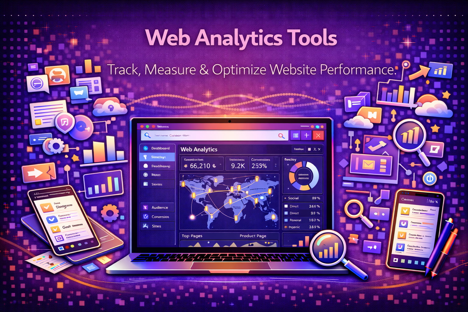 Top 10 Web Analytics Tools: Features, Pros, Cons & Comparison - Cotocus