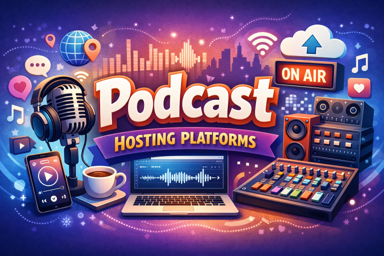 Top 10 Podcast Hosting Platforms: Features, Pros, Cons & Comparison ...