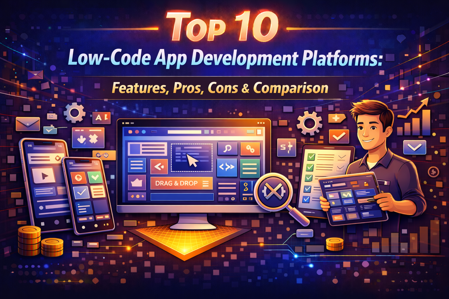 Top 10 Low-Code App Development Platforms: Features, Pros, Cons ...