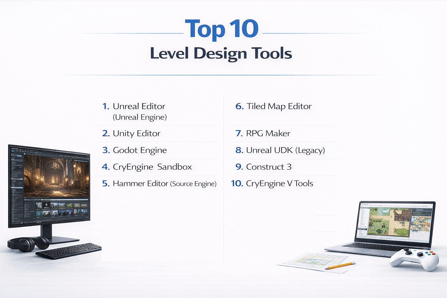 Top 10 Level Design Tools: Features, Pros, Cons & Comparison - Cotocus