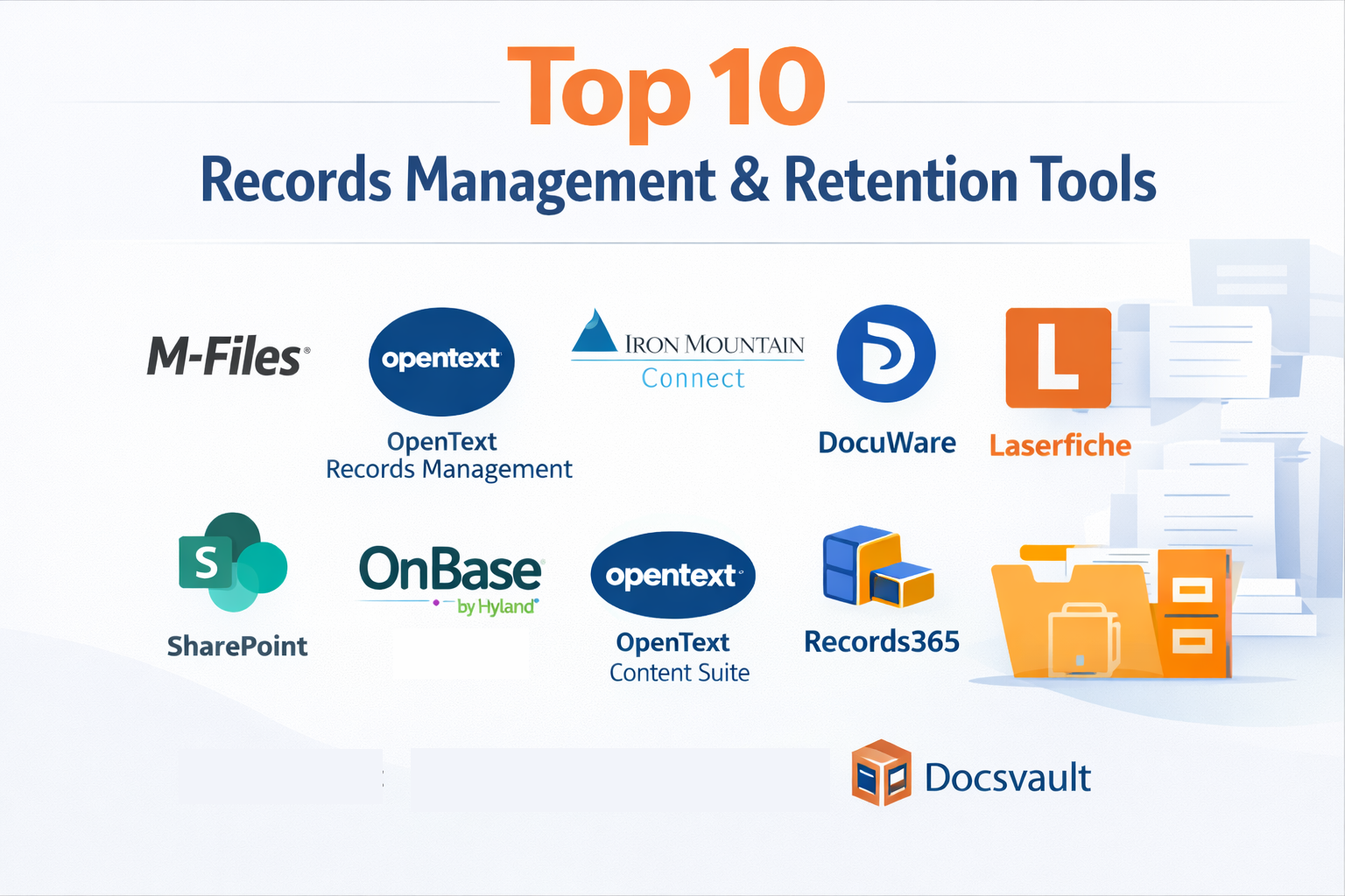 Top 10 Records Management & Retention Tools: Features, Pros, Cons ...