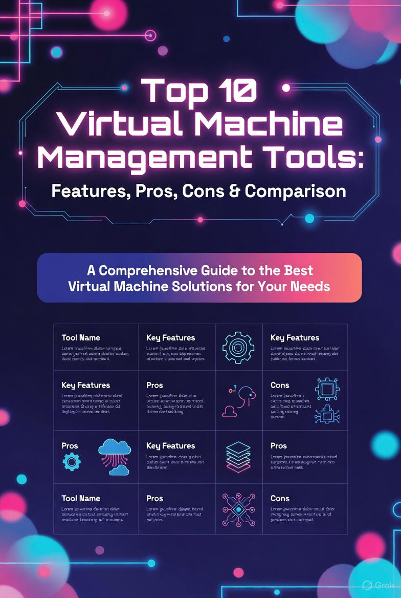 Top 10 Virtual Machine Management Tools: Features, Pros, Cons ...
