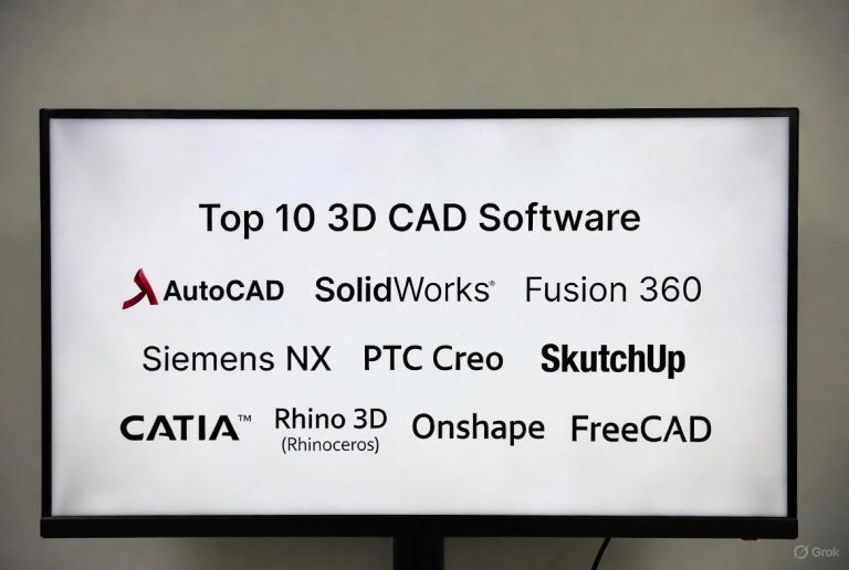 Top 10 3D CAD Software: Features, Pros, Cons & Comparison - Cotocus