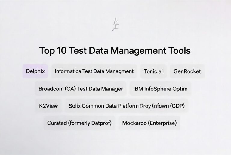 Top 10 Test Data Management Tools: Features, Pros, Cons & Comparison ...