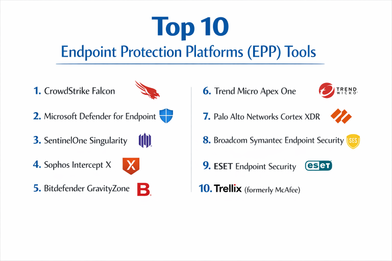Top 10 Endpoint Protection Platforms (EPP): Features, Pros, Cons ...