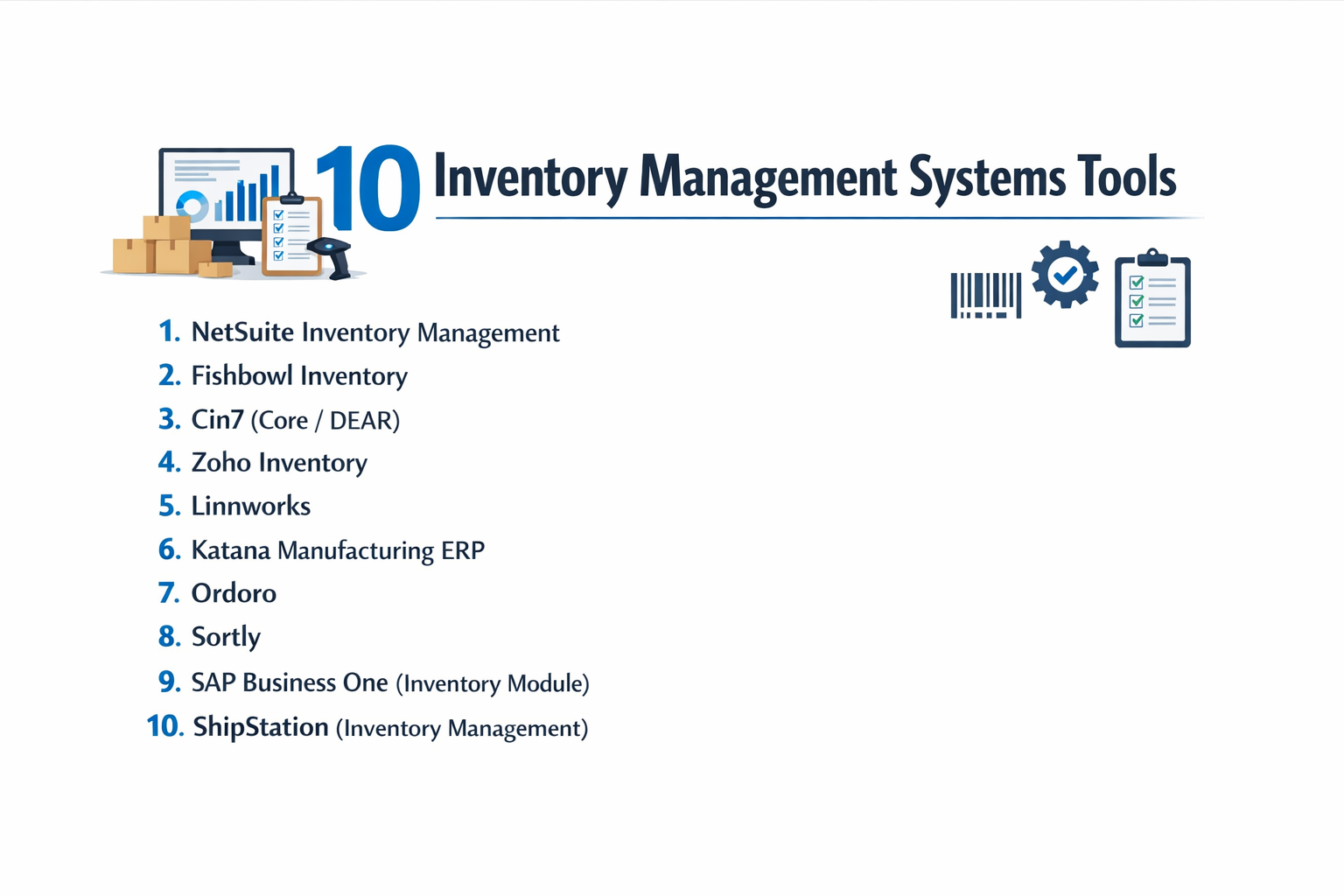 Top 10 Inventory Management Systems: Features, Pros, Cons & Comparison ...