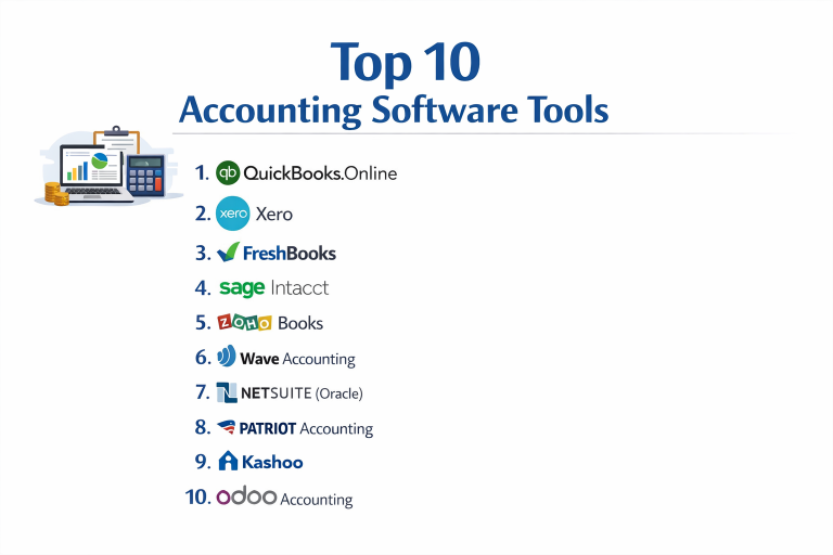 Top 10 Accounting Software: Features, Pros, Cons & Comparison - Cotocus
