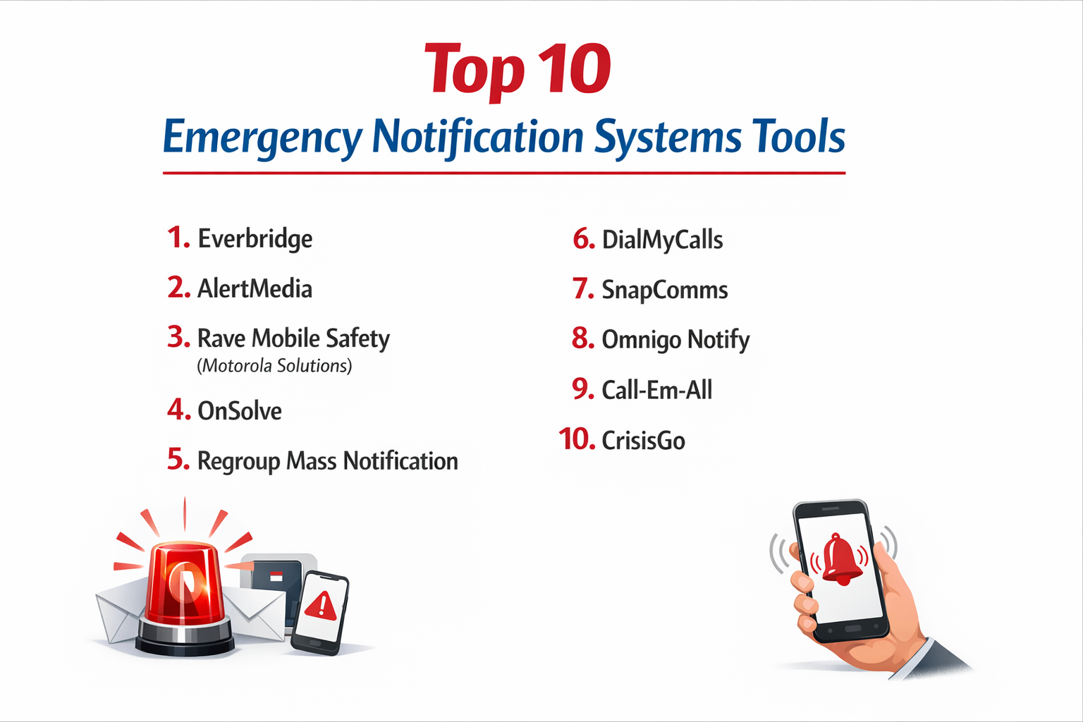 Top 10 Emergency Notification Systems: Features, Pros, Cons ...