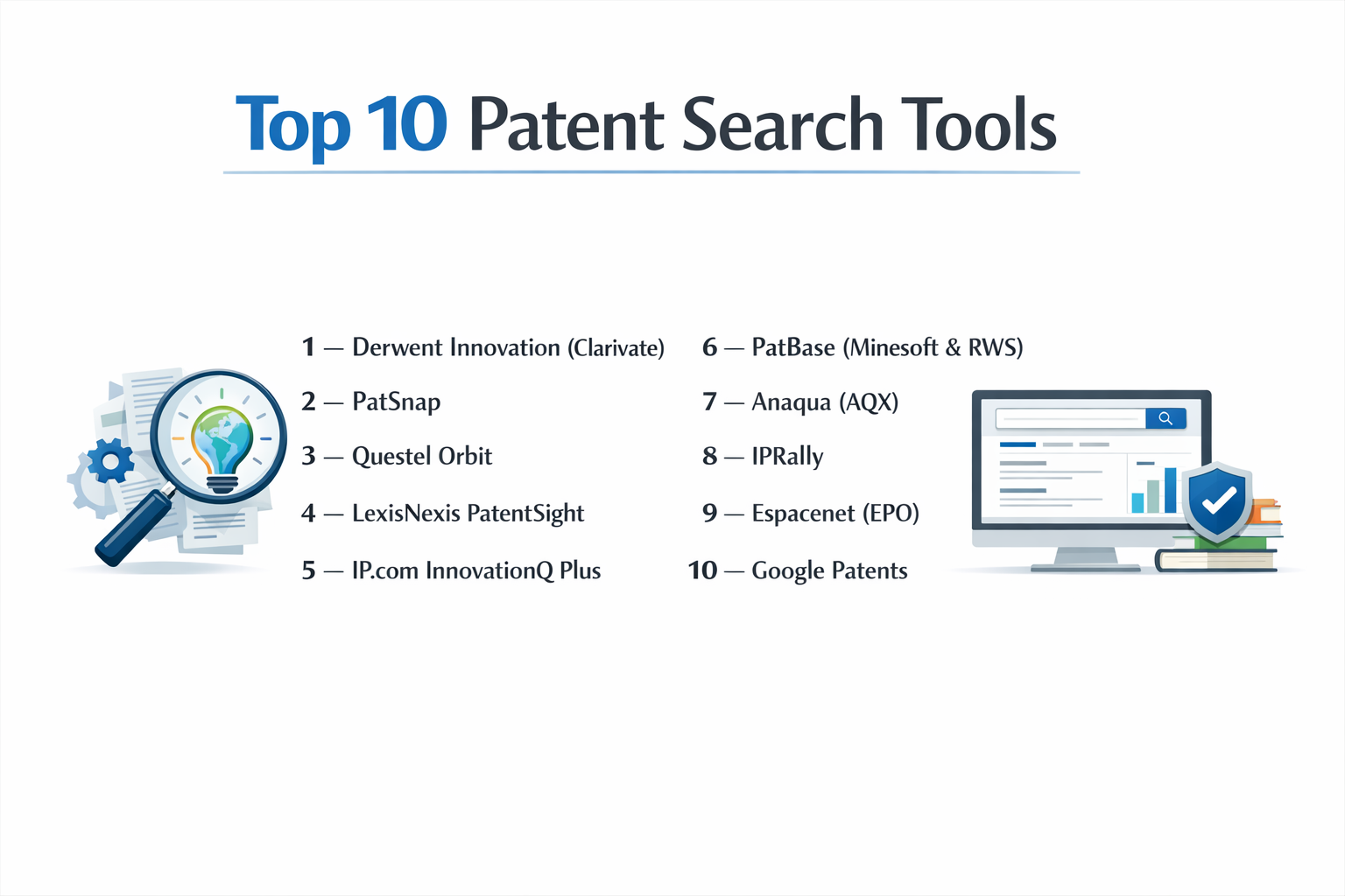 Top 10 Patent Search Tools: Features, Pros, Cons & Comparison - Cotocus
