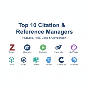Top 10 Citation & Reference Managers: Features, Pros, Cons & Comparison ...