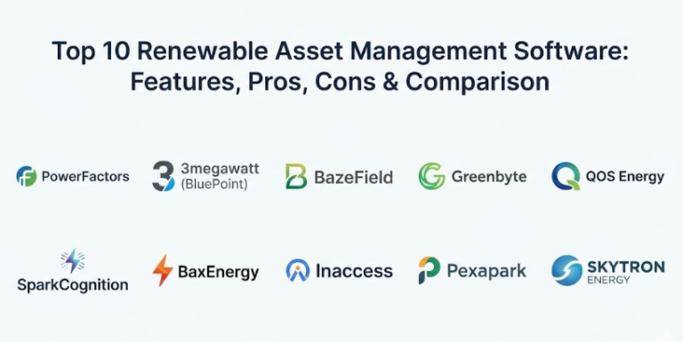 Top 10 Renewable Asset Management Software: Features, Pros, Cons ...