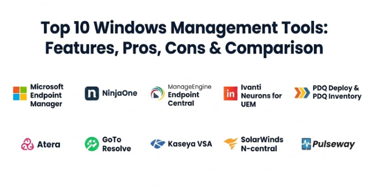 Top 10 Windows Management Tools: Features, Pros, Cons & Comparison ...