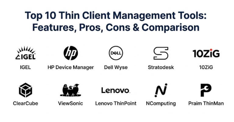 Top 10 Thin Client Management Tools: Features, Pros, Cons & Comparison ...