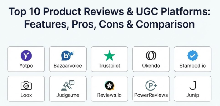 Top 10 Product Reviews & UGC Platforms: Features, Pros, Cons ...