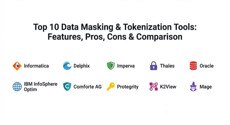 Top 10 Data Masking & Tokenization Tools: Features, Pros, Cons ...