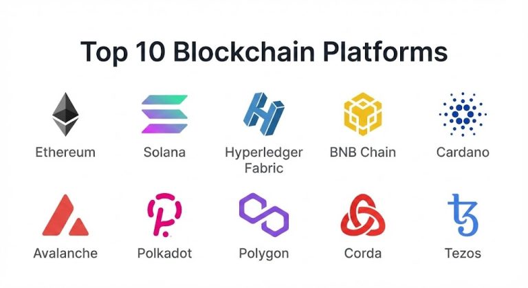 Top 10 Blockchain Platforms: Features, Pros, Cons & Comparison - Cotocus
